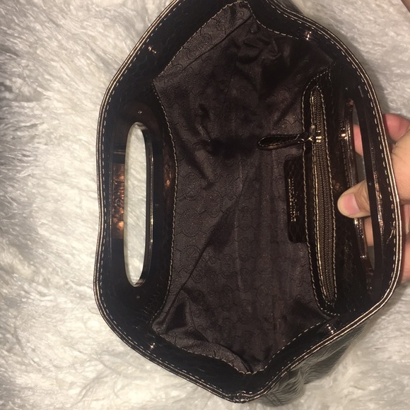 MICHAEL Michael Kors | Bags | Michael Kors Berkley Python Metallic ...